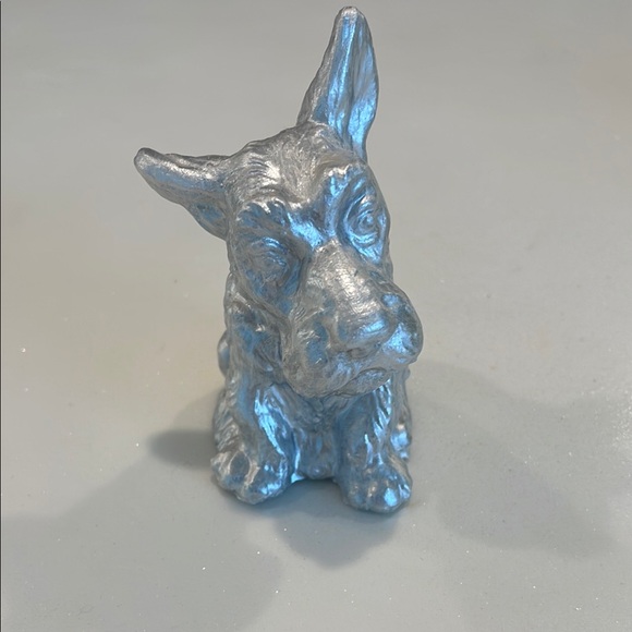 Vintage | Storage & Organization | Vintage Silver Dog Coin Bank ...